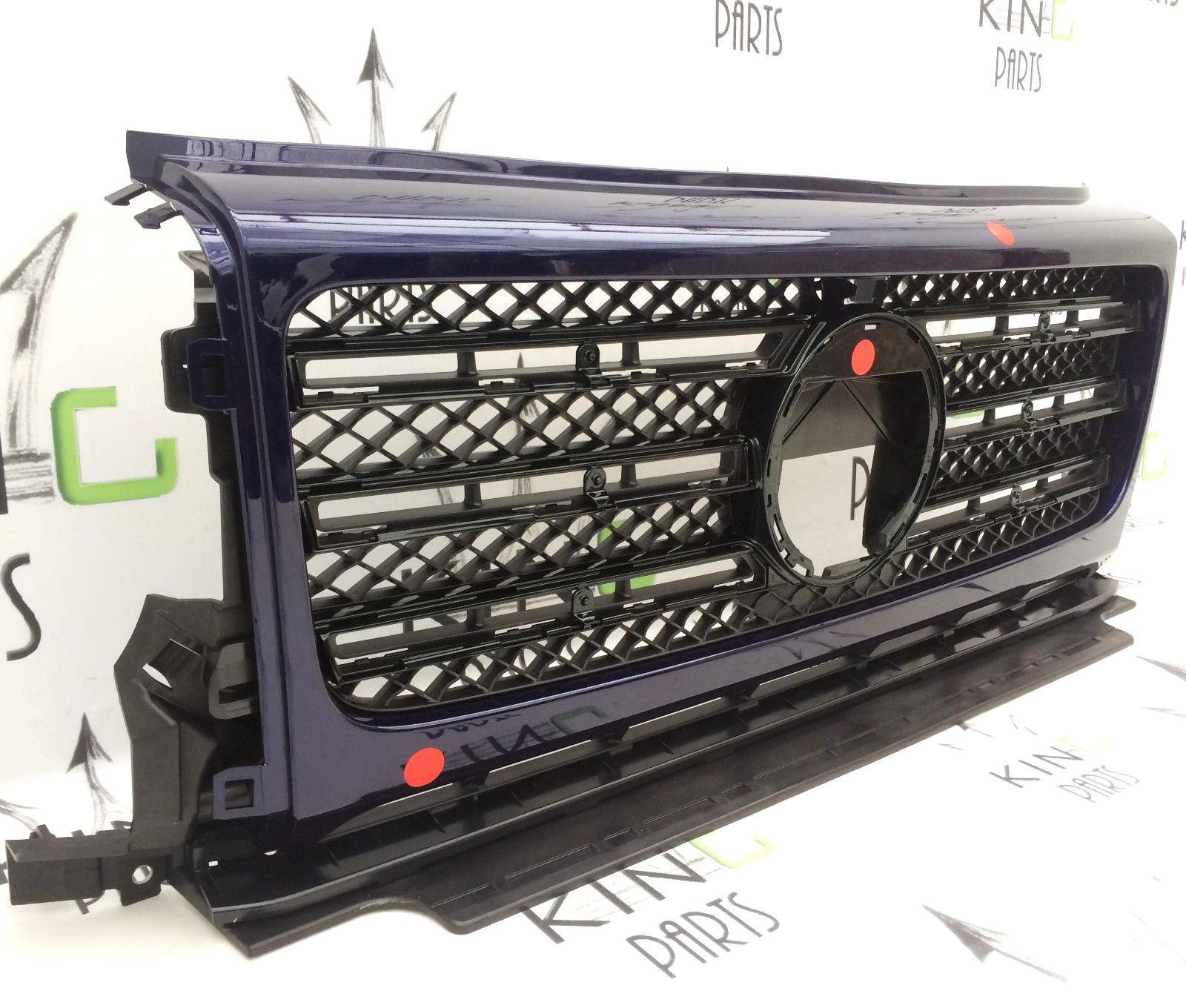 MERCEDES CLASE G W463 AMG Line 2019 OEM PARACHOQUES DELANTERO PARRILLA ...