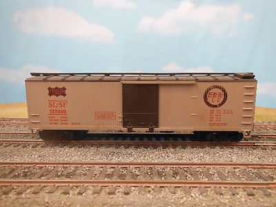 HO SCALE TM SL SF FRISCO WOOD SHEATHED BOX CAR | eBay