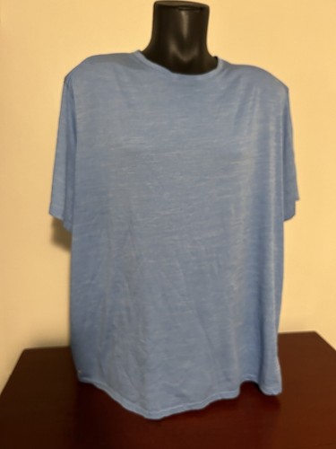 Russell Training Fit Freshforce Adult Men’s 2XL XXL Solid Blue T Shirt ...