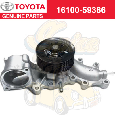 Toyota Genuine Land Cruiser 1VDFTV Diesel Engine Water Pump 16100-59366 ...
