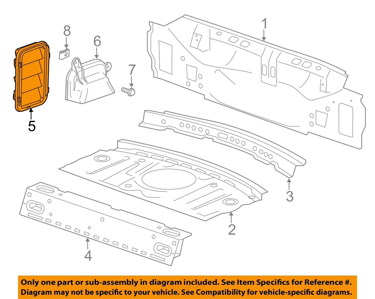 GM OEM 13-24 ATS Quarter Panel Quarter Panel Components-Pressure Valve ...