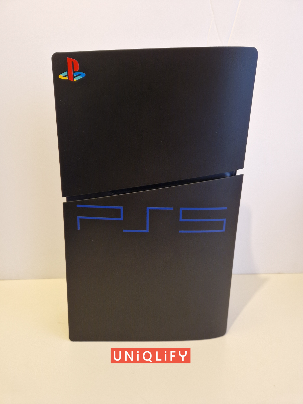 PlayStation 5 PS5 Slim/Pro | Retro PS2 Logo Themed Face Plate Cover ...