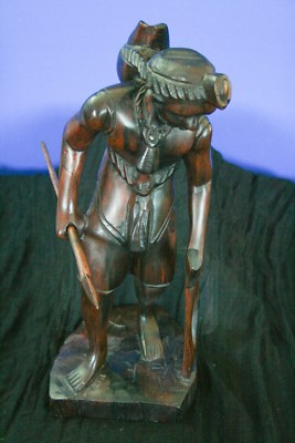 West African, Sculpture, Hunter, 17" | eBay