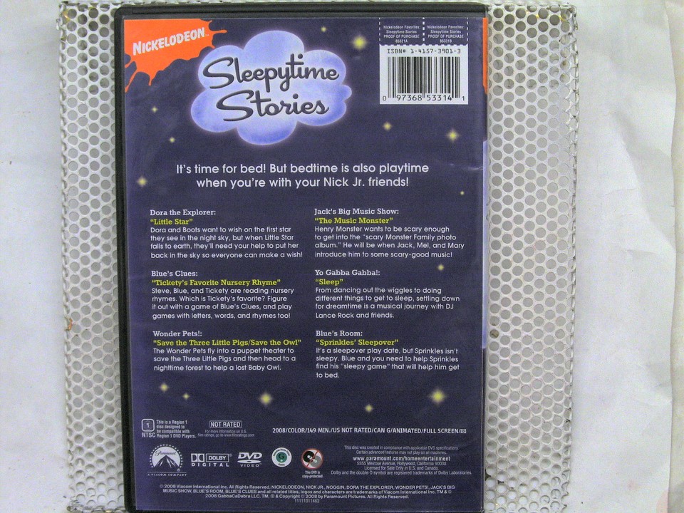 Sleepytime Stories ( (DVD)) 97368533141| eBay