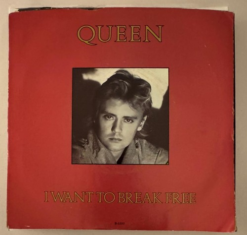 QUEEN – I WANT TO BREAK FREE / MACHINES - 7" VINYL B-5350 BLACK CAPITOL ...