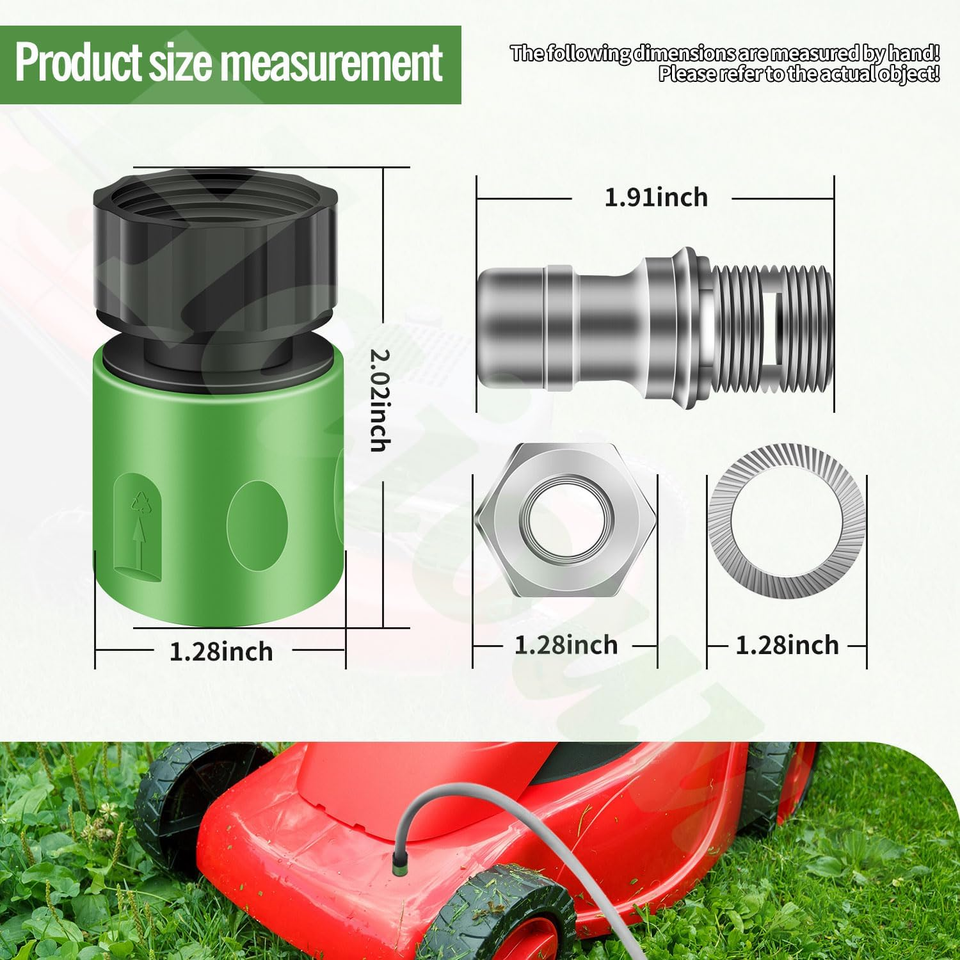 Lawn Mower Deck Wash Kit, Compatible with MTD, Troy-Bilt, C-Raftsman ...