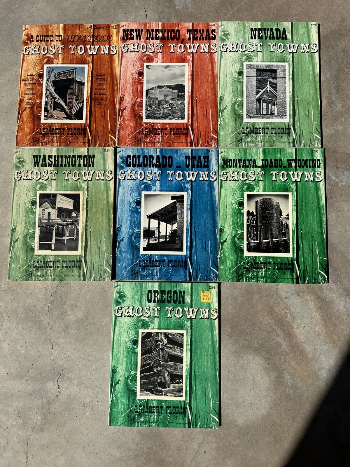 Ghost Town Book Collection by Lambert Florin - Soft Cover | eBay