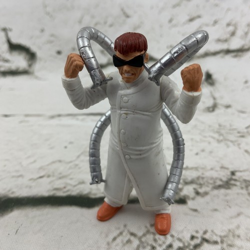 Dr Octopus Action Figure Spiderman Villain 2.5” White Lab Coat | eBay