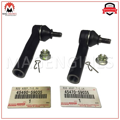 45460-59035 & 45470-59035 GENUINE OEM TIE ROD END SUB-ASSY, RH & LH | eBay