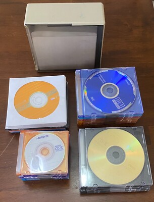 Lot of Blank CD-R DVD-R with Jewel Cases Sleeves | eBay