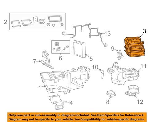 CHRYSLER OEM 09-22 1500 Classic Air Conditioner Heater 68322968AA | eBay