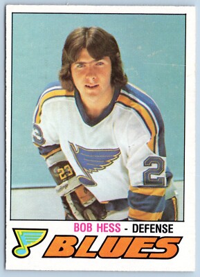 BOB HESS 1977-78 O-PEE-CHEE 77-78 NO 394 NRMINT+ 54478 | eBay