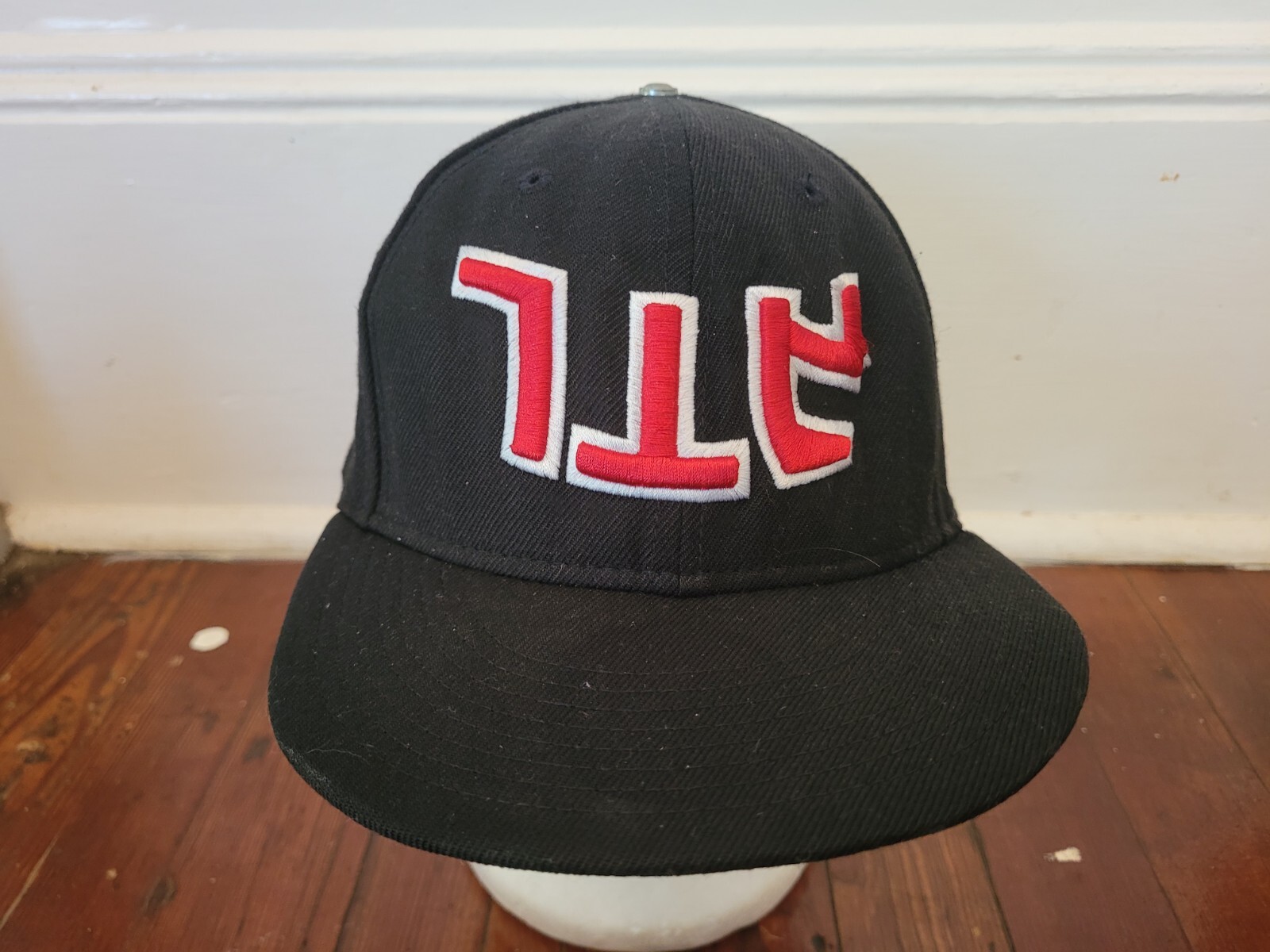 New Era 9Fifty NBA Atlanta Hawks Upside Down Logo Bla… - Gem