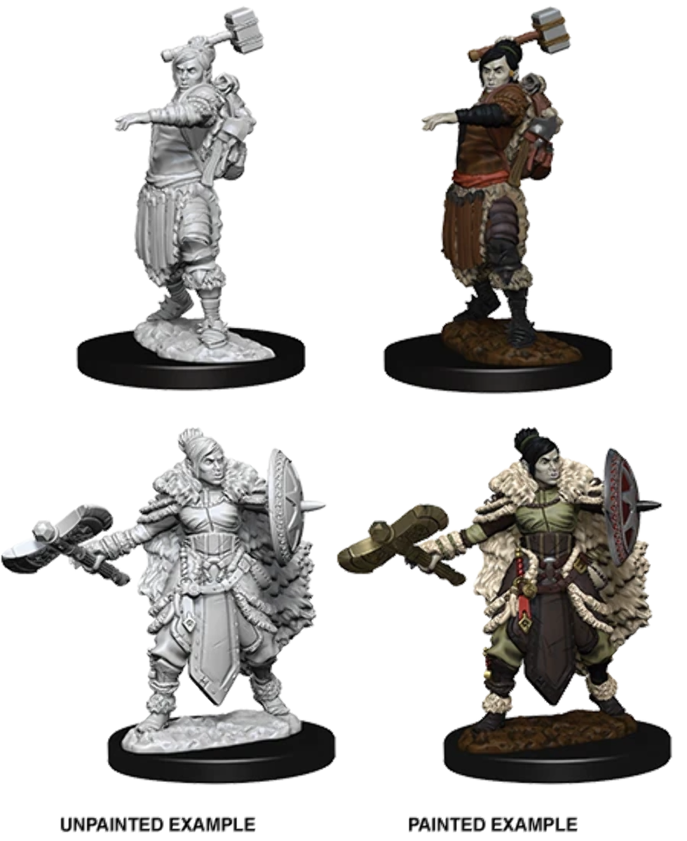 Half Orc Female Dandd