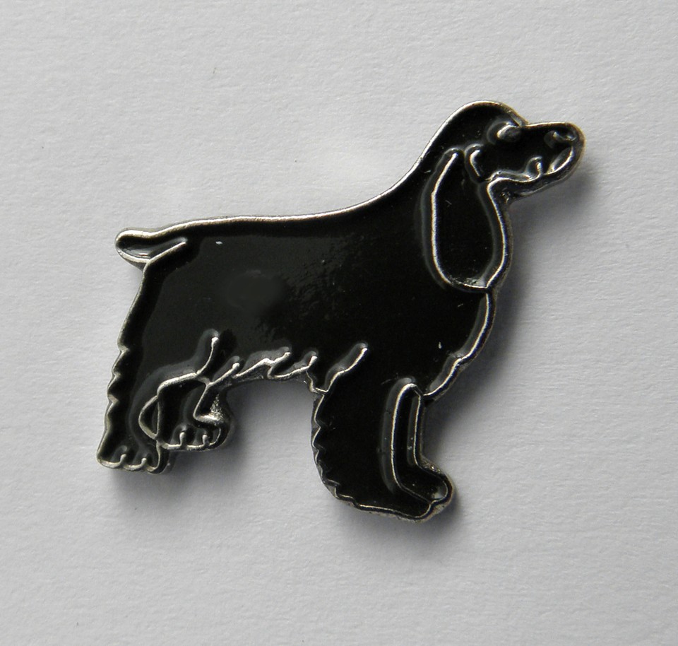 ENGLISH COCKER SPANIEL BLACK DOG ANIMAL LAPEL PIN BADGE 3/4 INCH | eBay