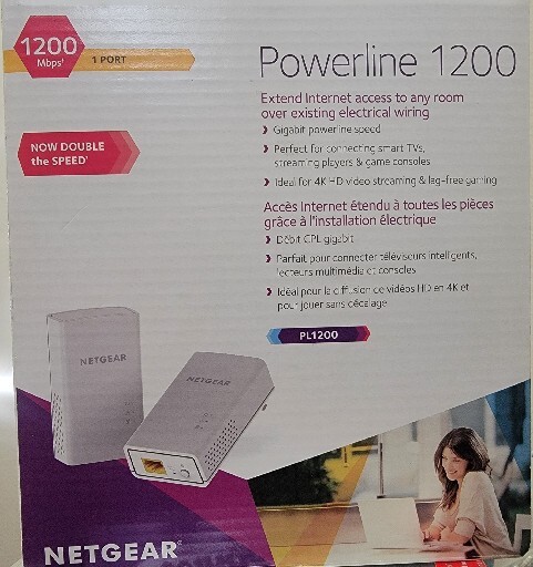 Netgear 2 Powerline 1200 + 2 Powerline AV500 Wifi Extenders | eBay