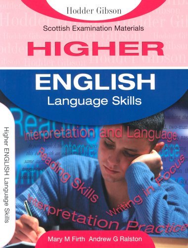 English Language Skills for Higher English (Higher Grade) By M. | eBay