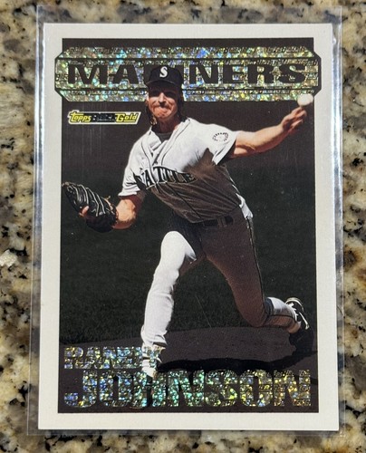 1994 Topps Black Gold Randy Johnson Seattle Mariners #10 | eBay