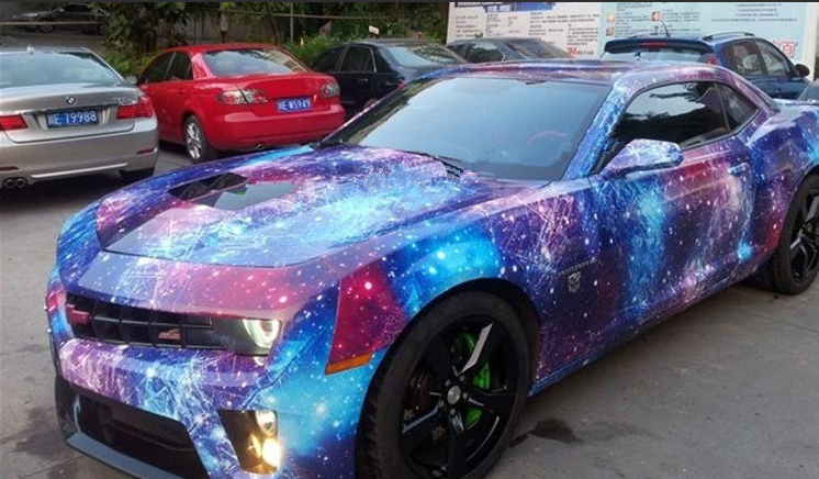 Galaxy Car Wrap Premium Gloss Metallic: Galaxy Purple Ltd — CWS
