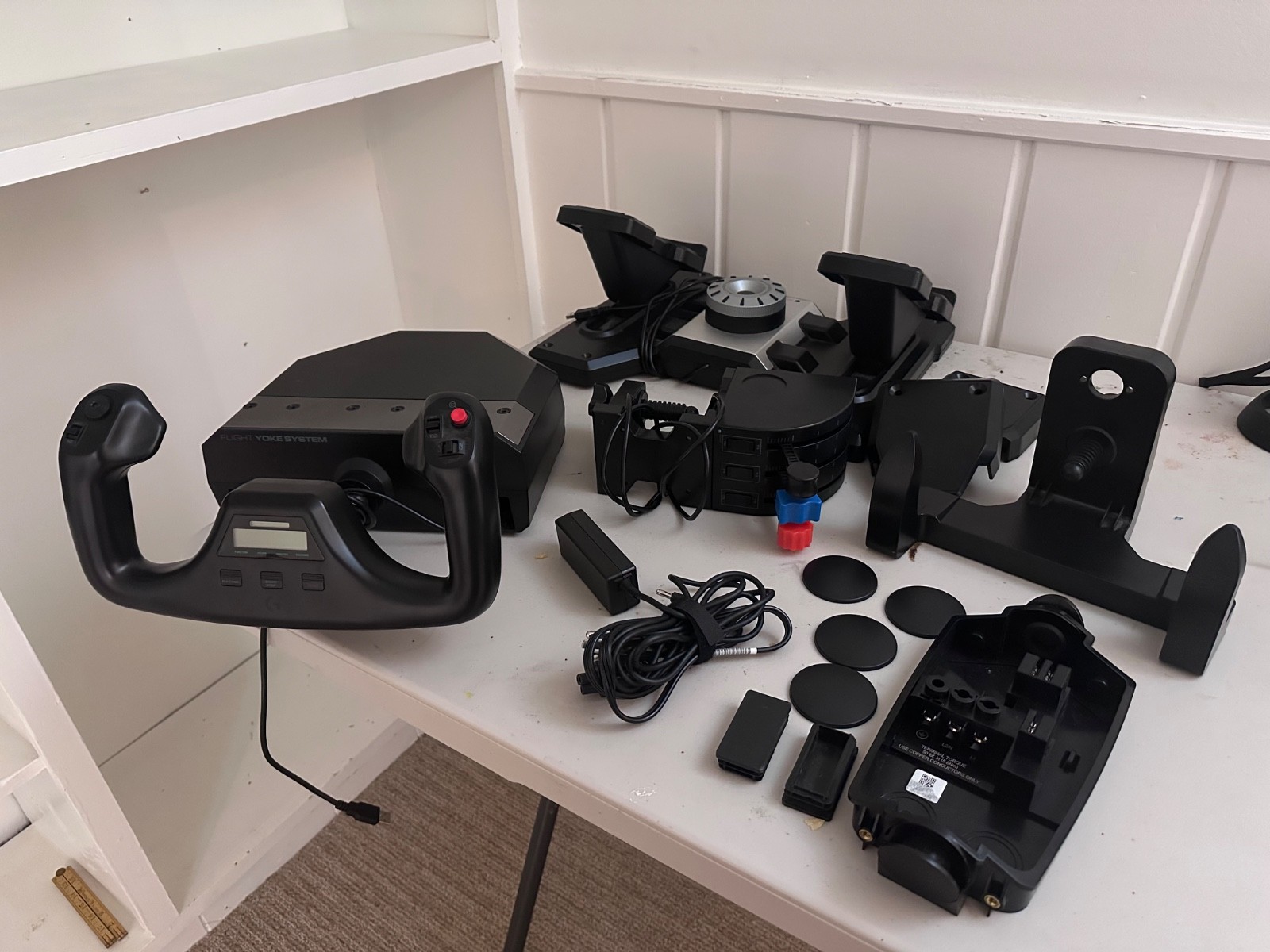 Logitech G Pro Yoke System With Flight Rudder Pedals 97855152831| eBay