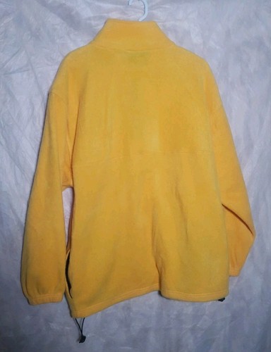 Forester Rugged Wear Fleece Sweatshirt Yellow Mens XL Lipton Tea Logo ...