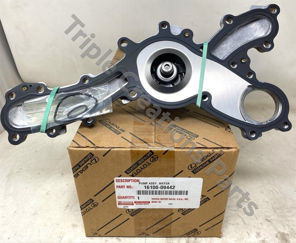 Toyota Genuine 16100-09442 Pump Assy Water 1610009442 OEM | eBay