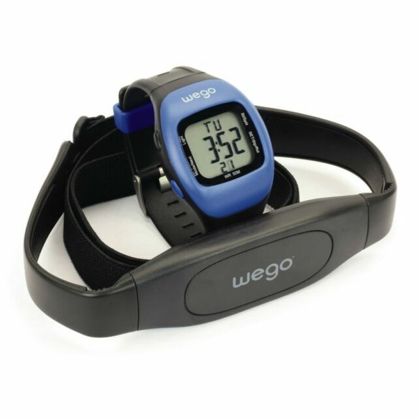 WeGo Enduro 100 Heart Rate Monitor Blue Watch for sale online | eBay