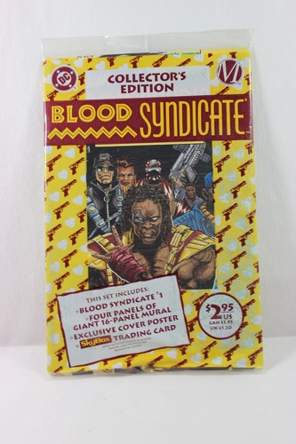 Blood Syndicate #1 Collector's Edition Set DC Milestone Comics Sealed ...