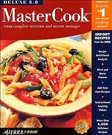 MasterCook Deluxe 6.0 (PC, 2001) for sale online | eBay