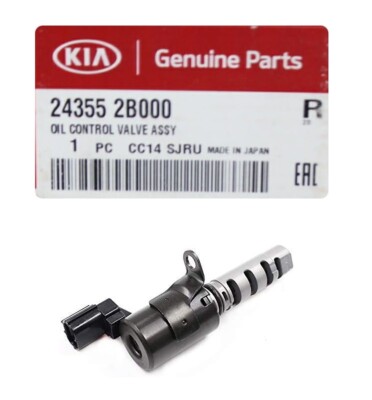 GENUINE 243552B000 Cam Timing Oil Control Solenoid Valve for Hyundai ...
