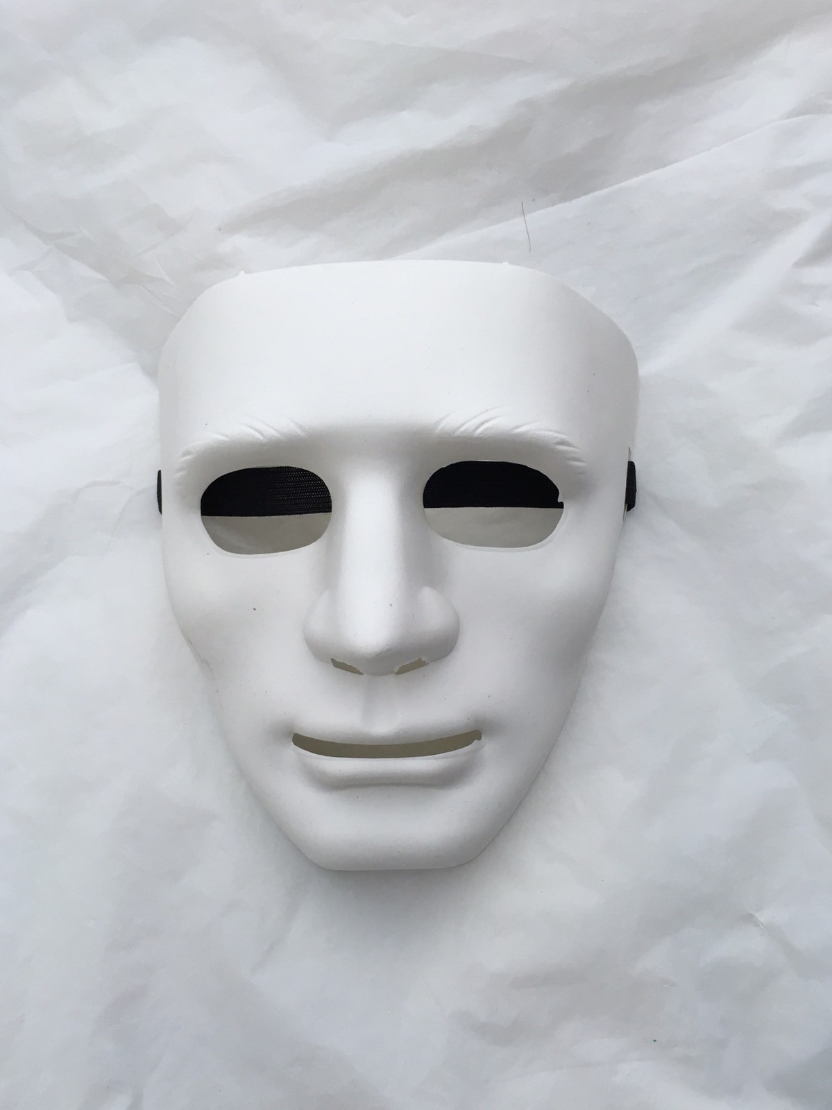 Full Face Plastic Plain Mask Costume Party Dance Opera Hip Hop | eBay