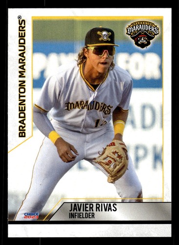 Javier Rivas 2023 Choice Bradenton Marauders #NNO Bradenton Marauders | eBay