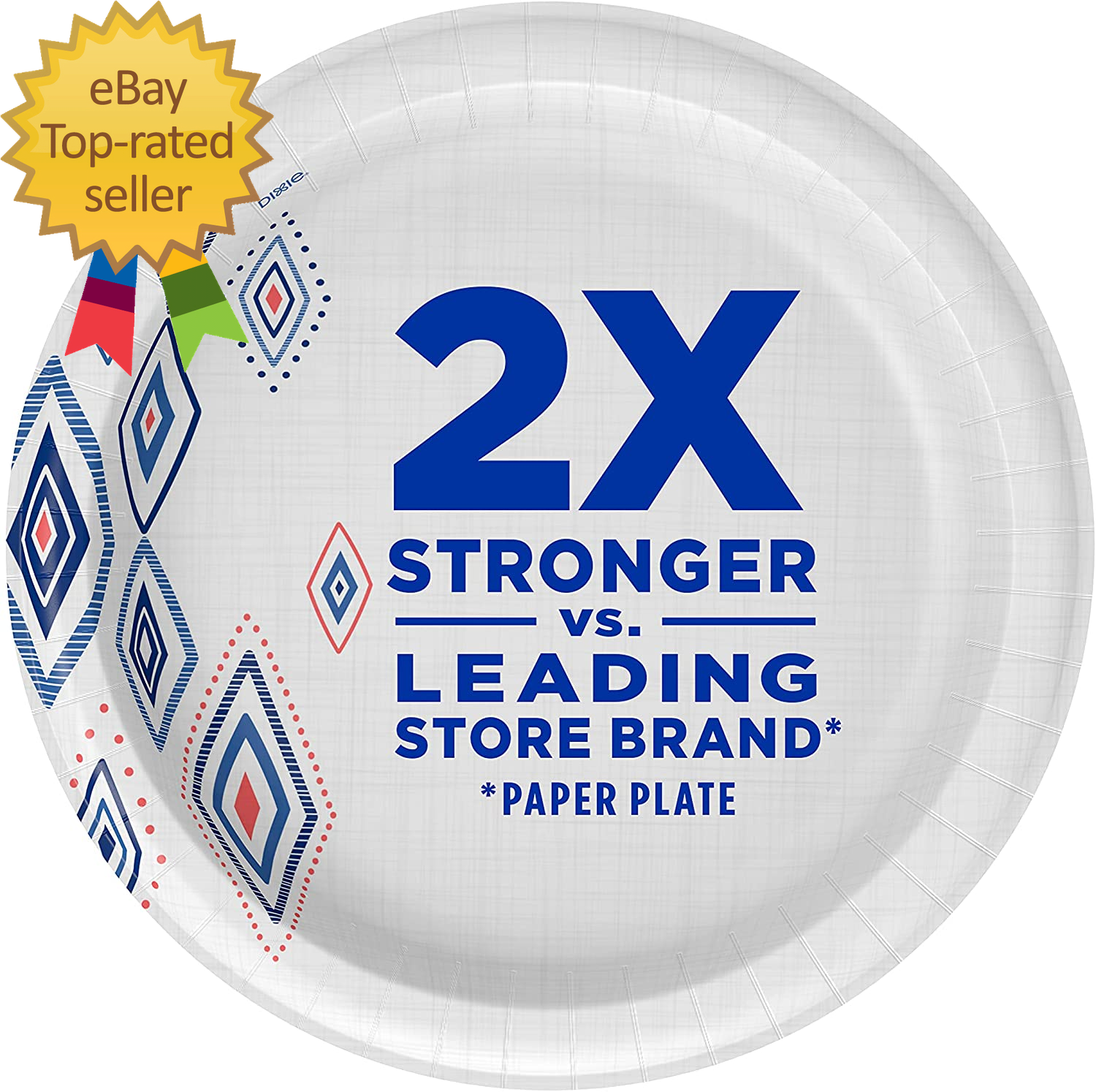 Large Paper Plates, 10 Inch, 204 Count, 2X Stronger*, Microwave-Safe ...