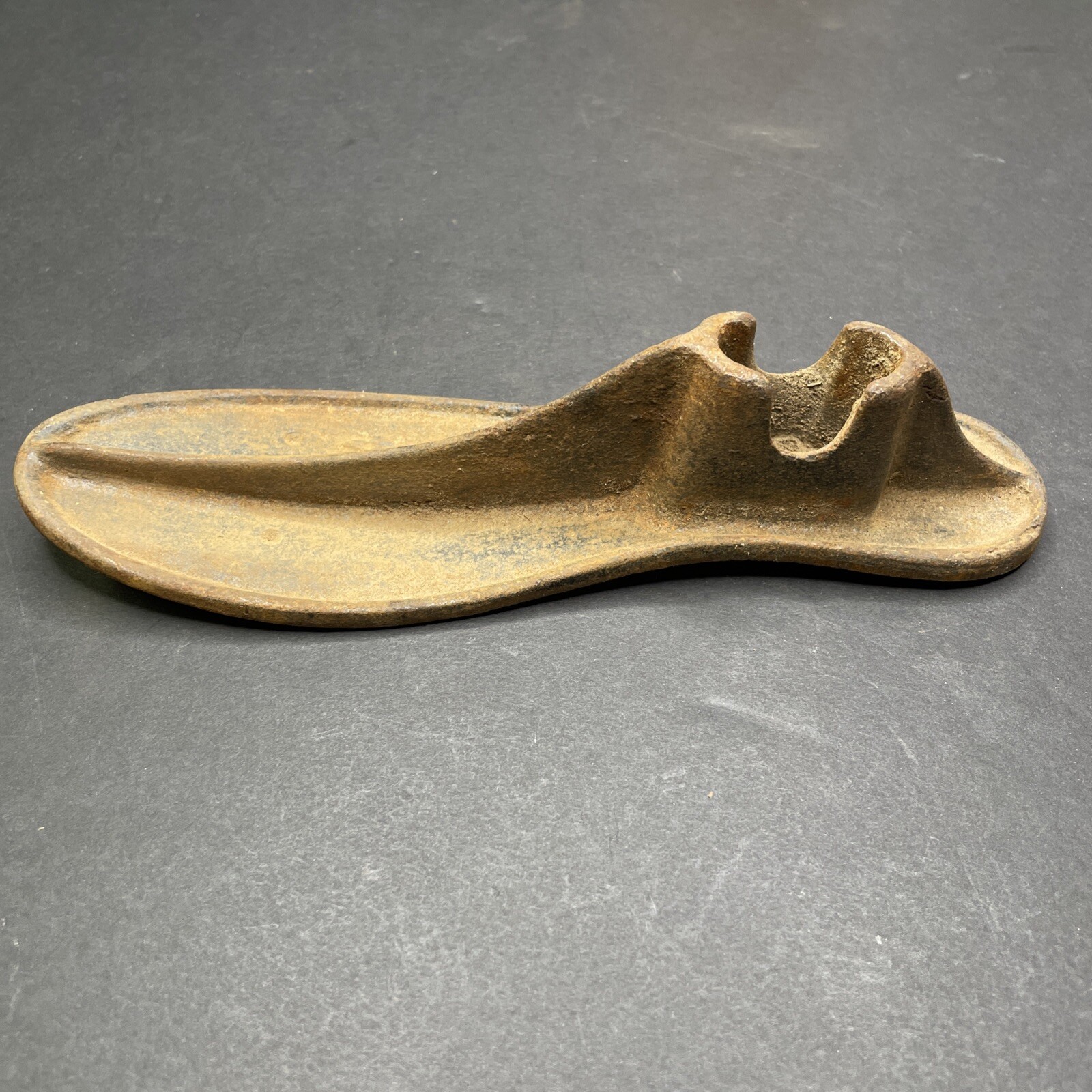 Antique c1920s Cast Iron Shoemakers Anvil Shoe Cobblers Sole Striking ...