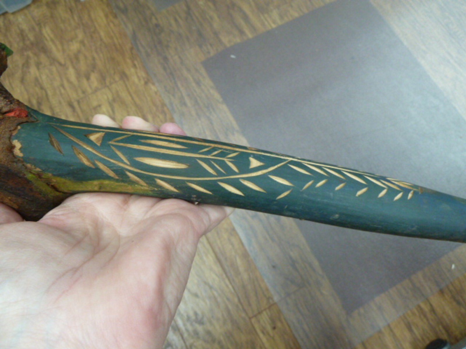 CLUB-23 Genuine Penobscot Native American Root club war weapon ...