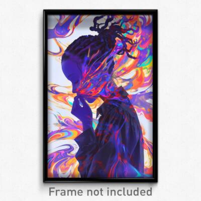 Art Poster - Girl Feeling Dread Wearing Thrifty Side Tie (Art Print) | eBay