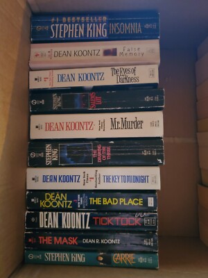 Stephen King -- Dean Koonz Suspense Series Lot - Choose - Build a ...