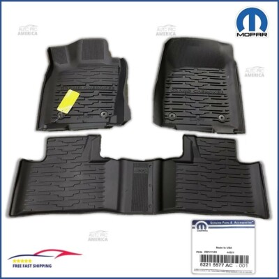 Jeep Grand Cherokee WK All Weather Mats Slush 82215577AC Mopar OEM 2016 ...