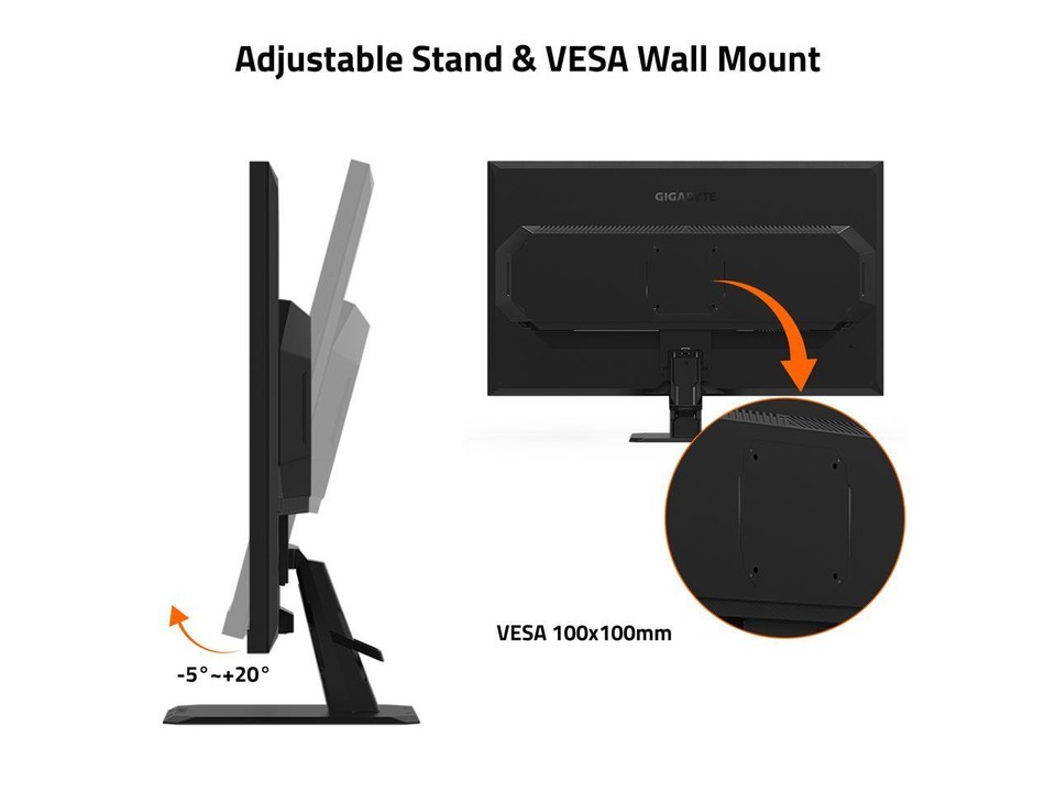 GIGABYTE - GS32Q - 32" IPS Gaming Monitor - QHD 2560x1440 - 165Hz/OC ...