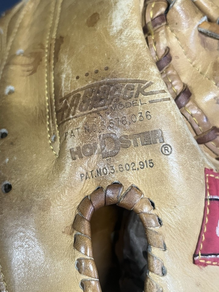 Vintage Johnny Bench Rawlings RL 10 Catchers Mitt Glove Fastback Pro ...