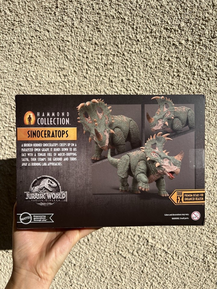 Jurassic World Sinoceratops Hammond Collection Figure NEW IN HAND | eBay