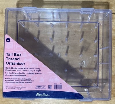 Hemline Tall Embroidery Thread Organizer - Sealed | eBay