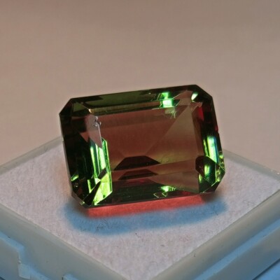 Natural Alexandrite Color Change Emerald Shape 18.45 Ct Certified Loose ...