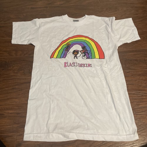 blackstar kids official 2021 tour merch white size medium baggy | eBay