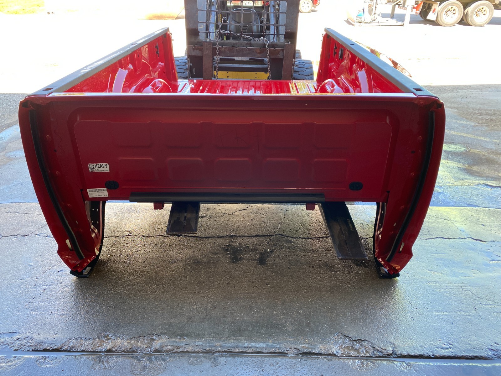 2019-22 DODGE RAM DUALLY TRUCK BED WITH TAILGATE FLAME RED (PR4) (NEW ...