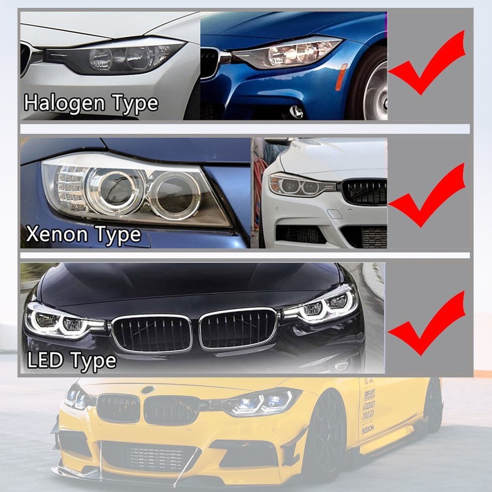 Full LED Headlight For 2012-2019 BMW 3 Series F30 F31 328d 320i 328i ...