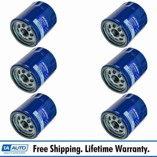ACDelco PF64 Engine Oil Filter Kit Set of 6 for Buick Cadillac Chevy ...