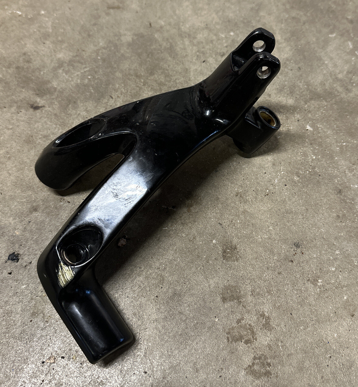 Harley Davidson Board-to-Peg Conversion Gloss Black OEM 50501640 Left ...