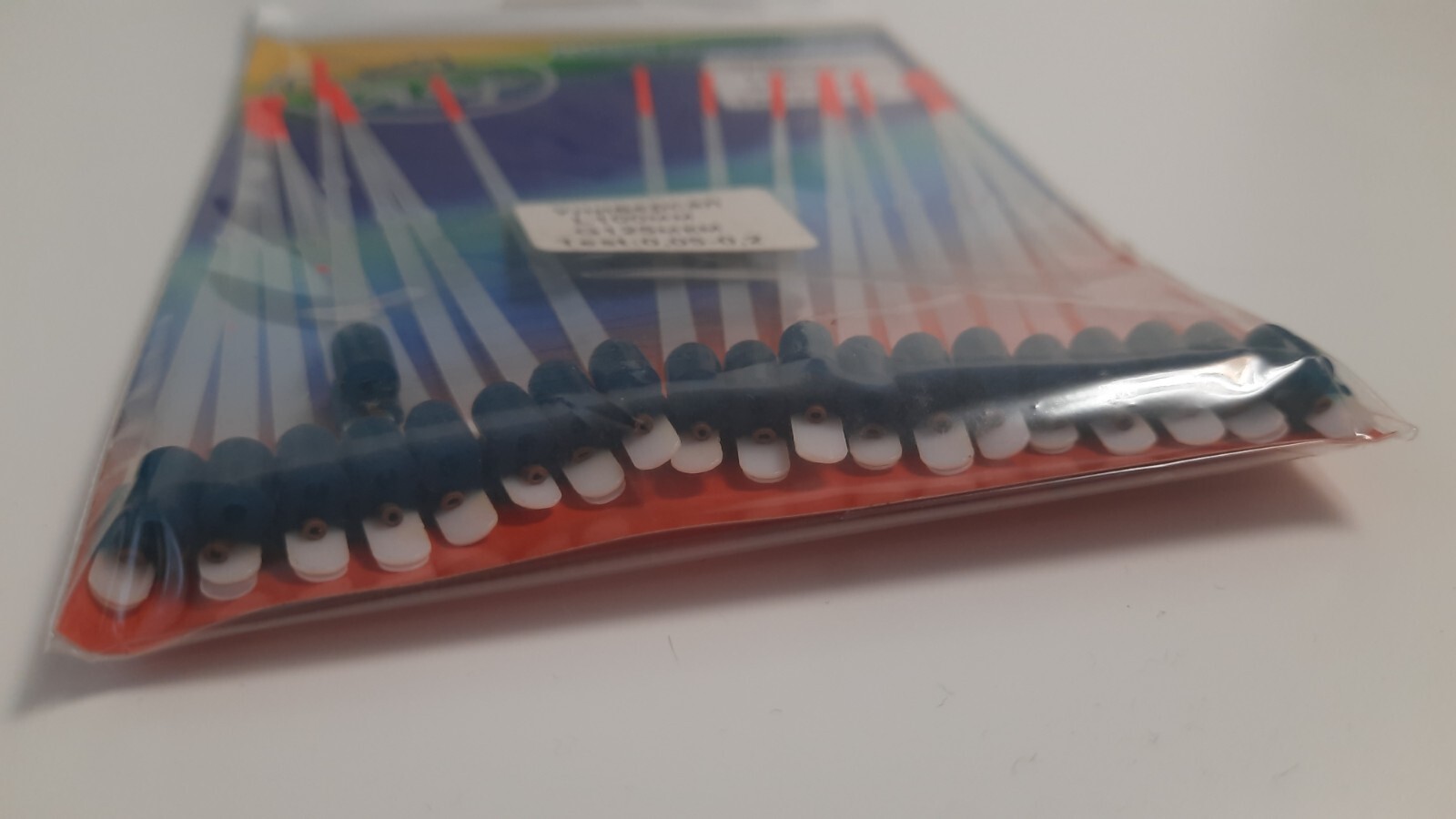 20pcs Ice Fishing Spring Bobbers Indicators Lavsan 125mk Test 0.05-0.2 ...