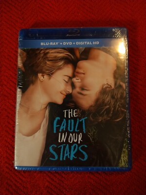 The Fault in Our Stars (Blu-ray/DVD, 2014, 2-Disc Set, Digital HD, New ...